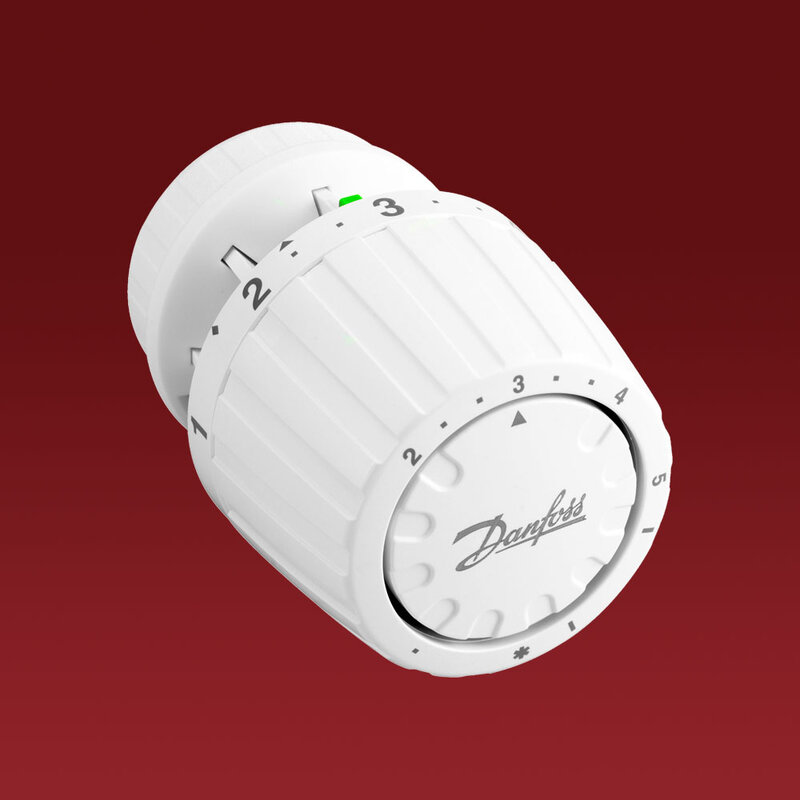 Głowica termostatyczna Danfoss RA quickSWITCH 16-26°C mocowanie RA-N 22 ...